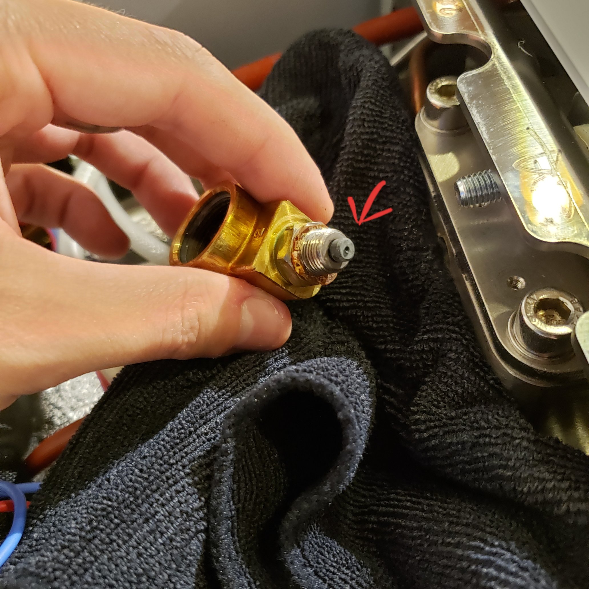 La Marzocco Linea Mini: Cleaning Group Head Gicleur