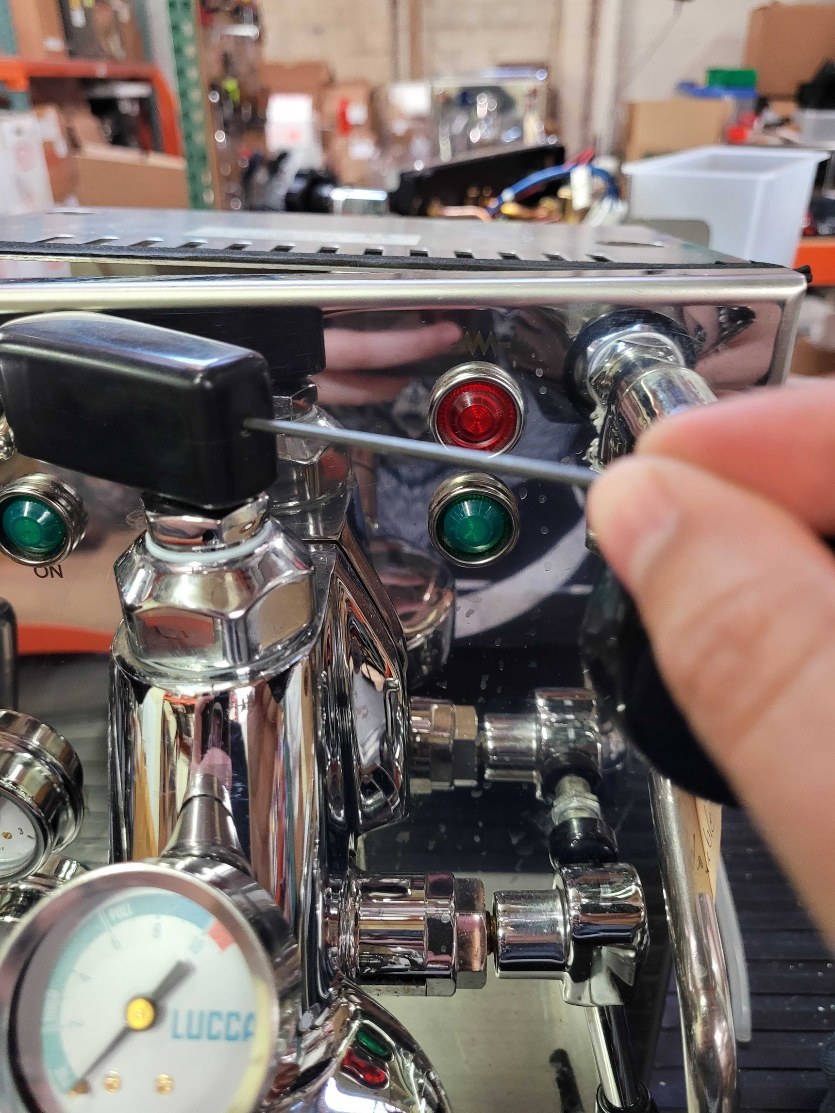 Recalibrating the LUCCA E61 Flow Control