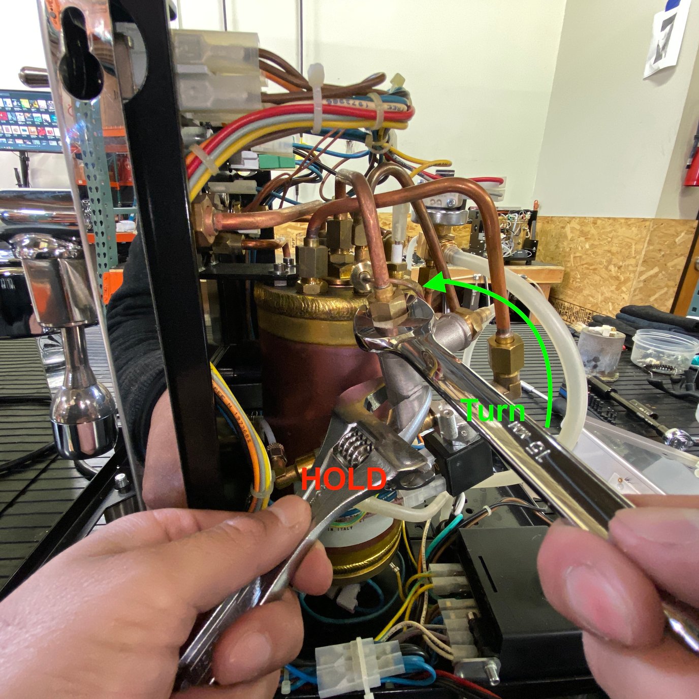 Bezzera BZ10: Expansion Valve Replacement