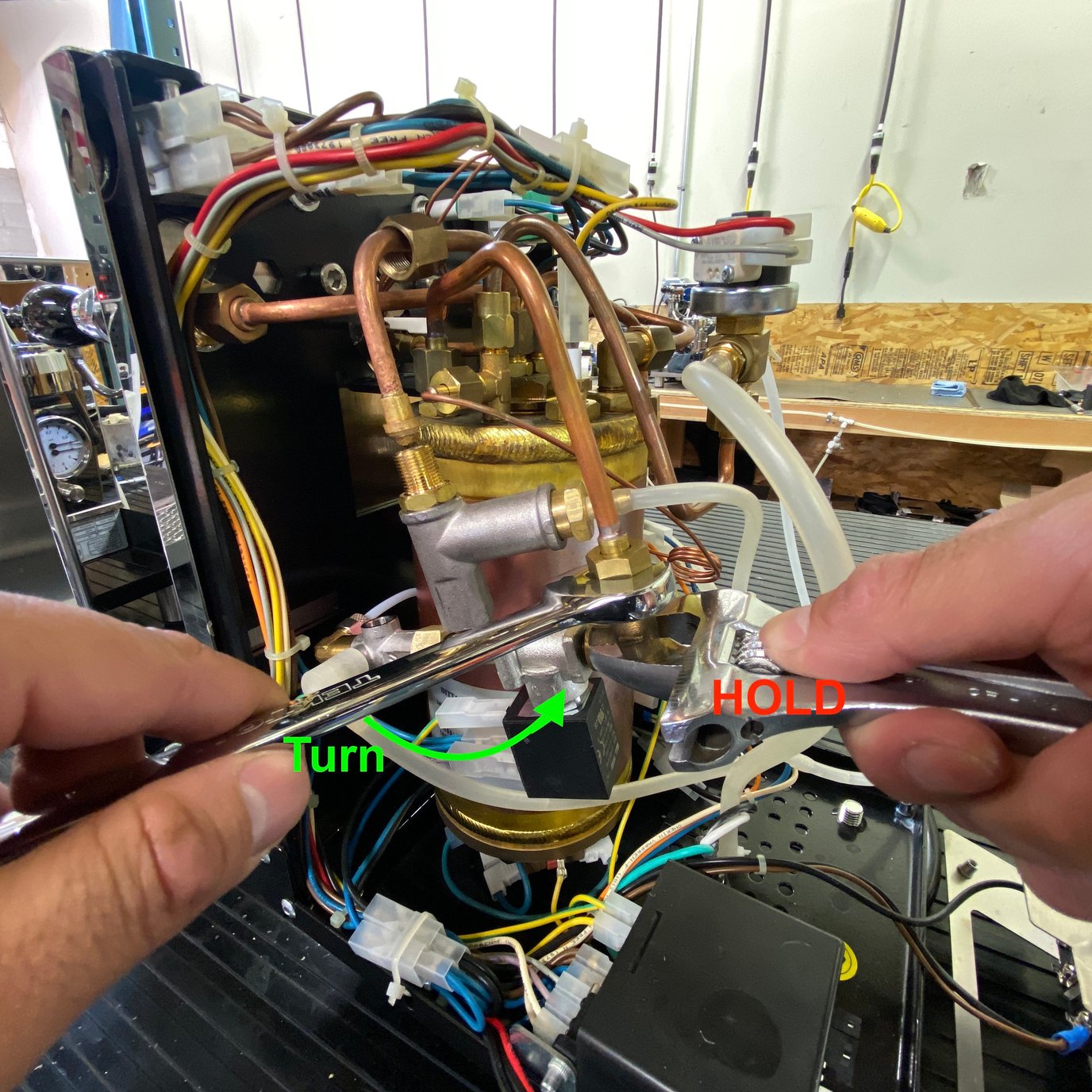 Bezzera BZ10: Expansion Valve Replacement