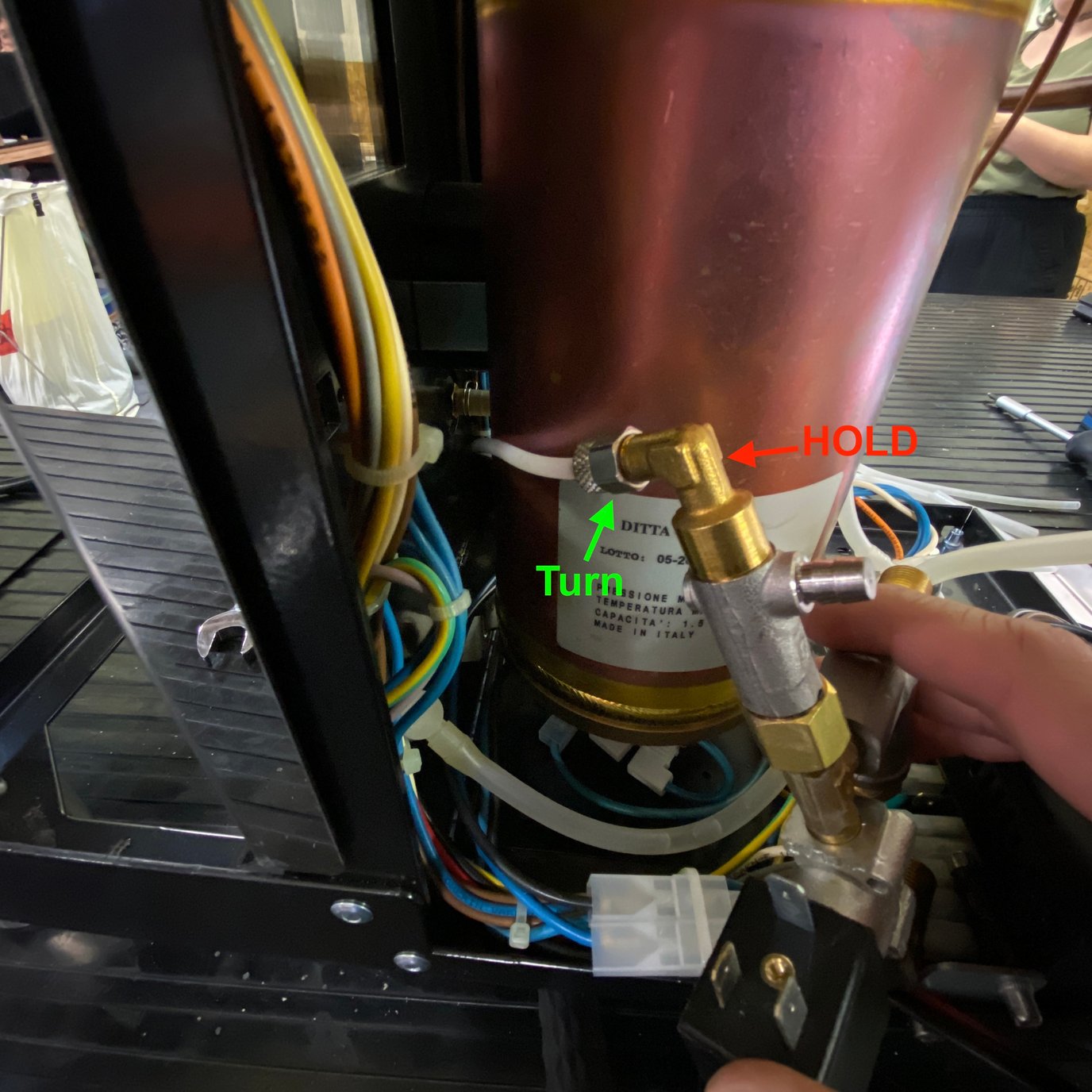 Bezzera BZ10: Expansion Valve Replacement