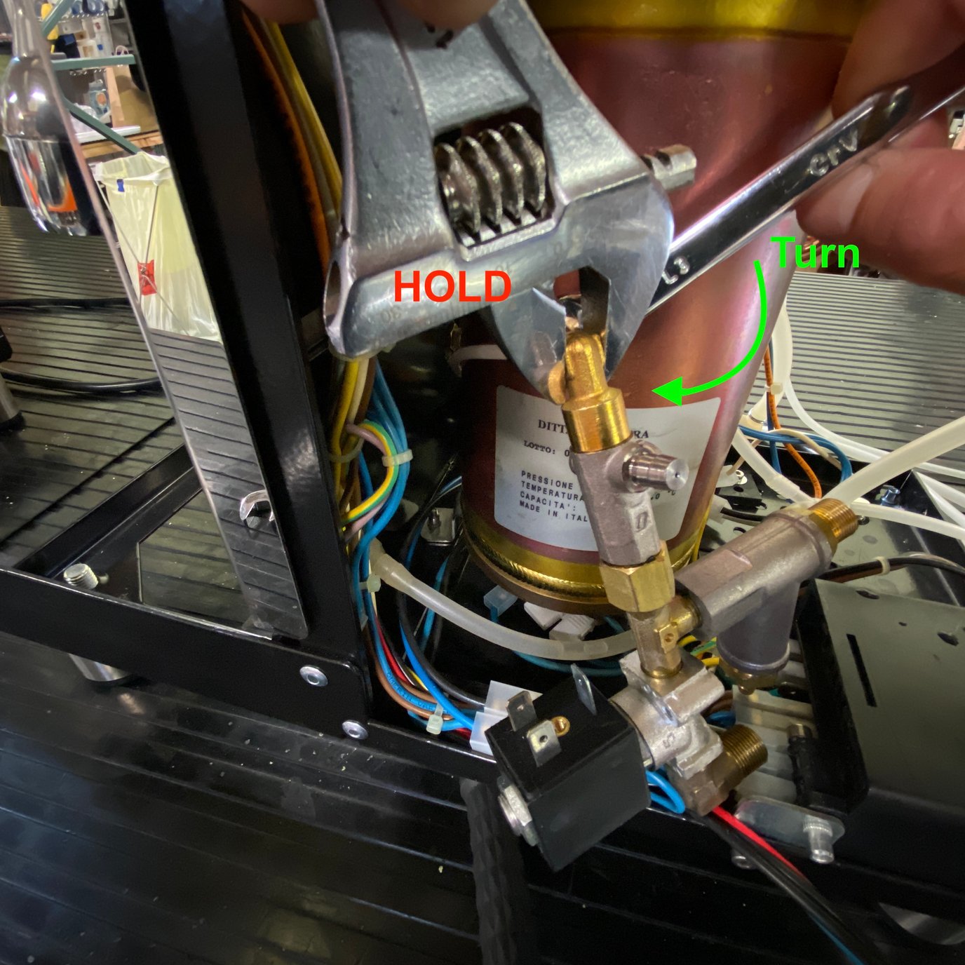 Bezzera BZ10: Expansion Valve Replacement