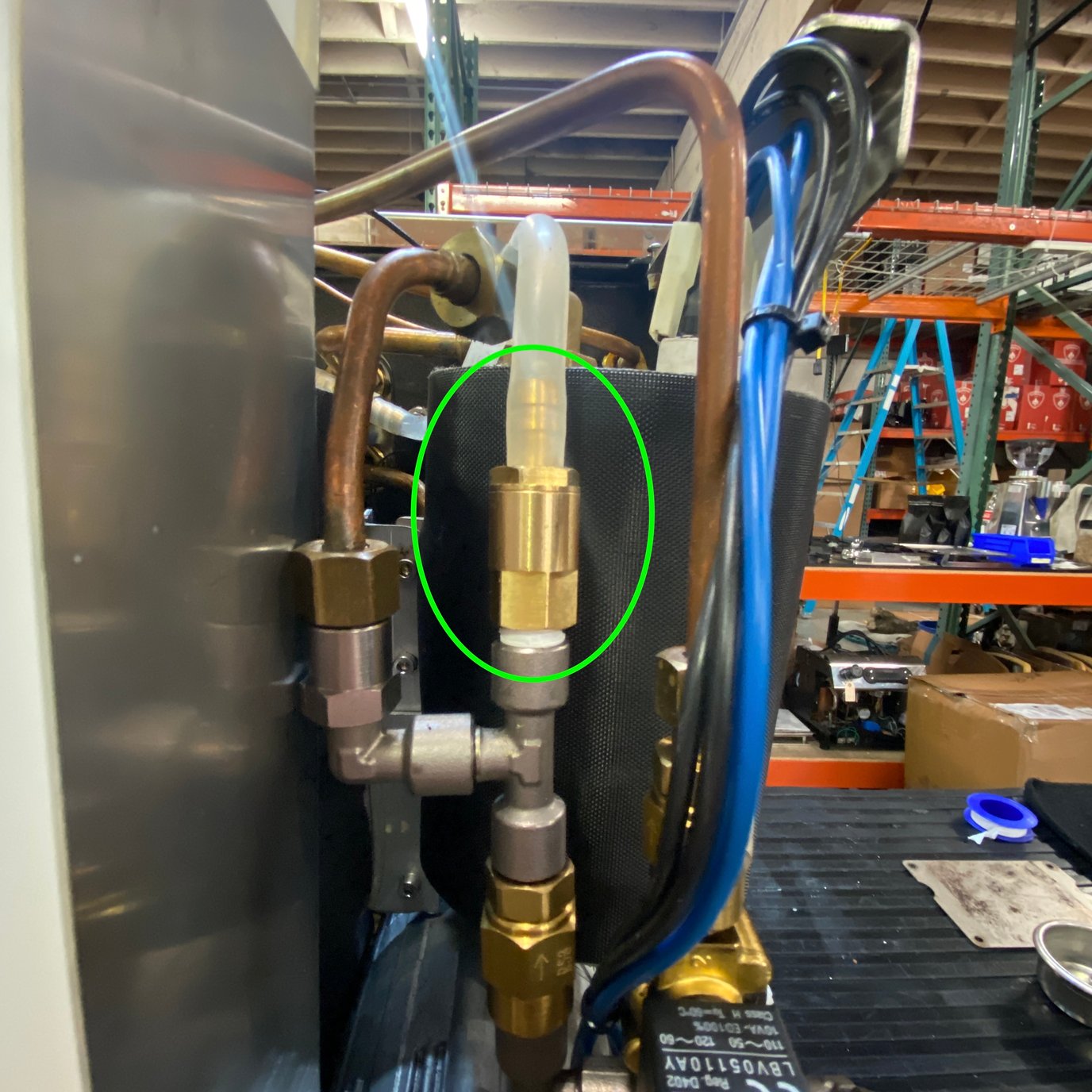 ECM Synchronika: Expansion Valve Replacement (post-2021 machines)