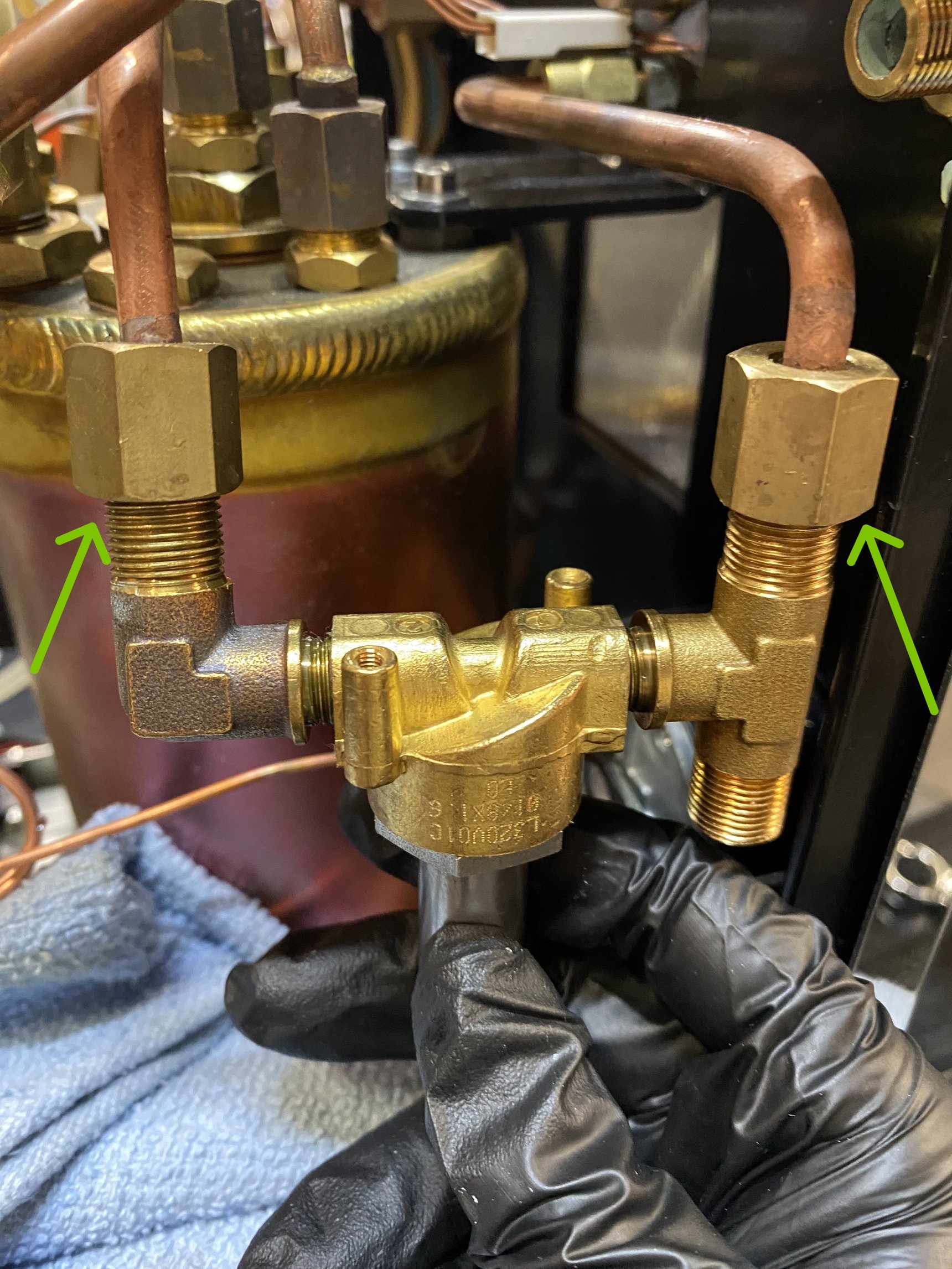 Bezzera BZ10: Cleaning the 3-Way Solenoid Valve