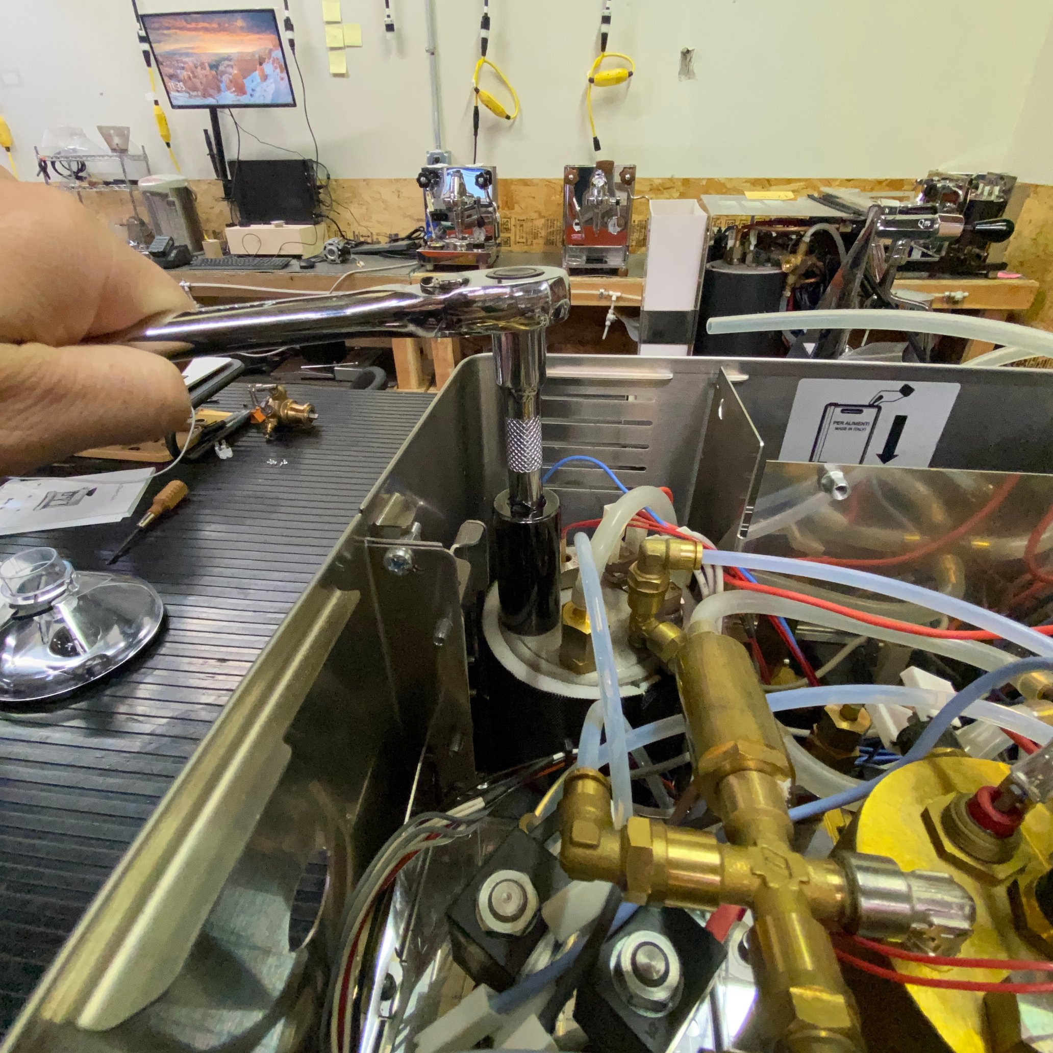 Lelit Elizabeth: Fill Probe Cleaning and Inspection