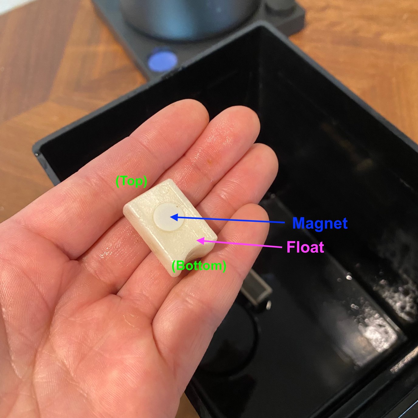 Lucca A53 Mini / Mini Vivaldi: Replace Magnet Float