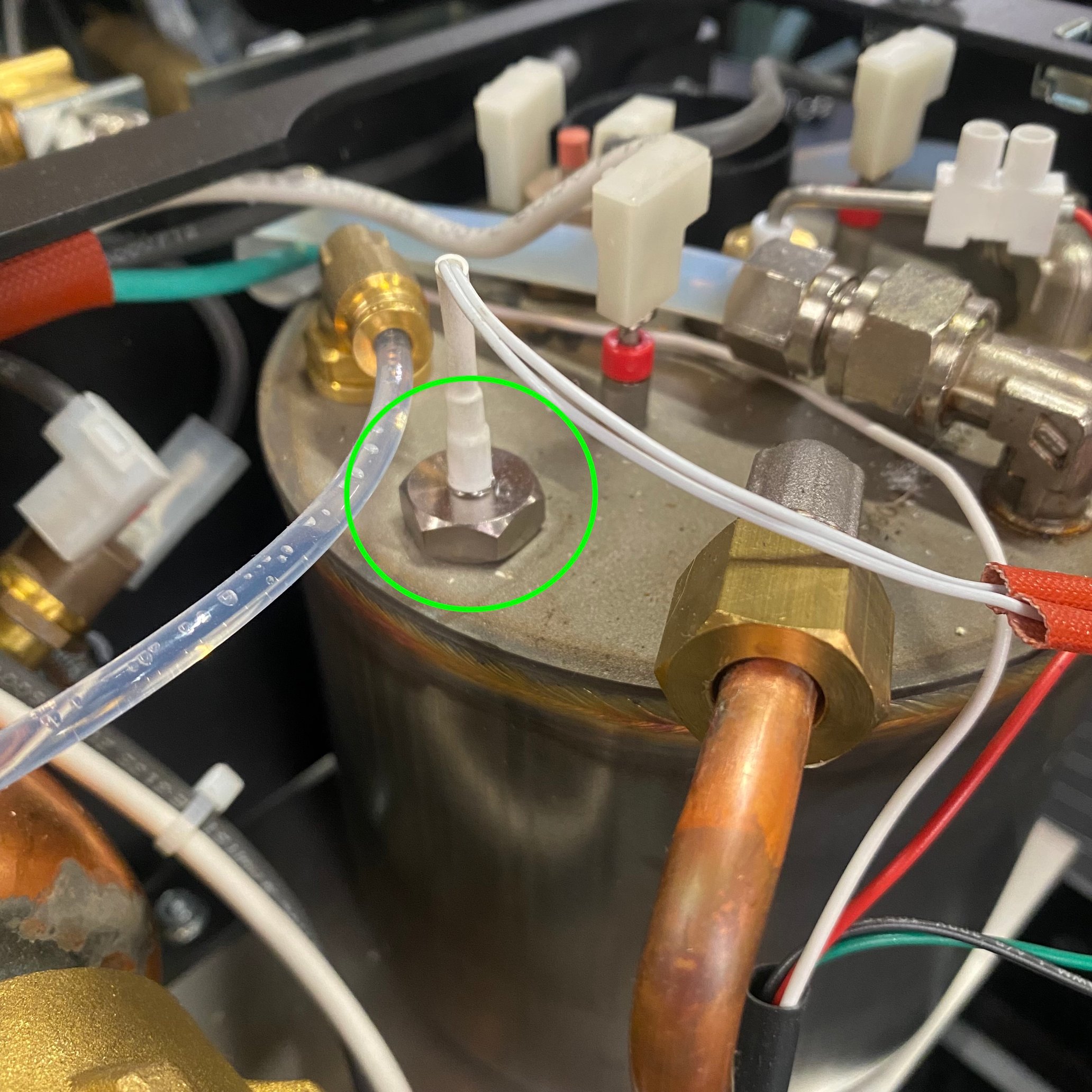 LUCCA A53 / Mini / Vivaldi: Testing the Steam Boiler Temperature Sensor