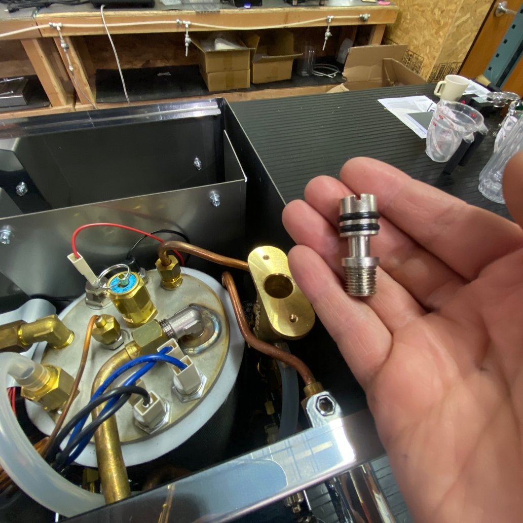 Profitec Pro 400: Expansion valve (OPV) service