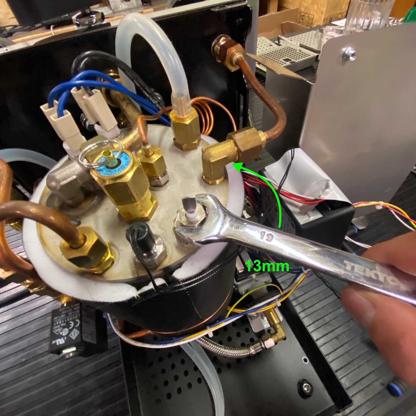 Profitec Pro 400: Cleaning the Fill Probe