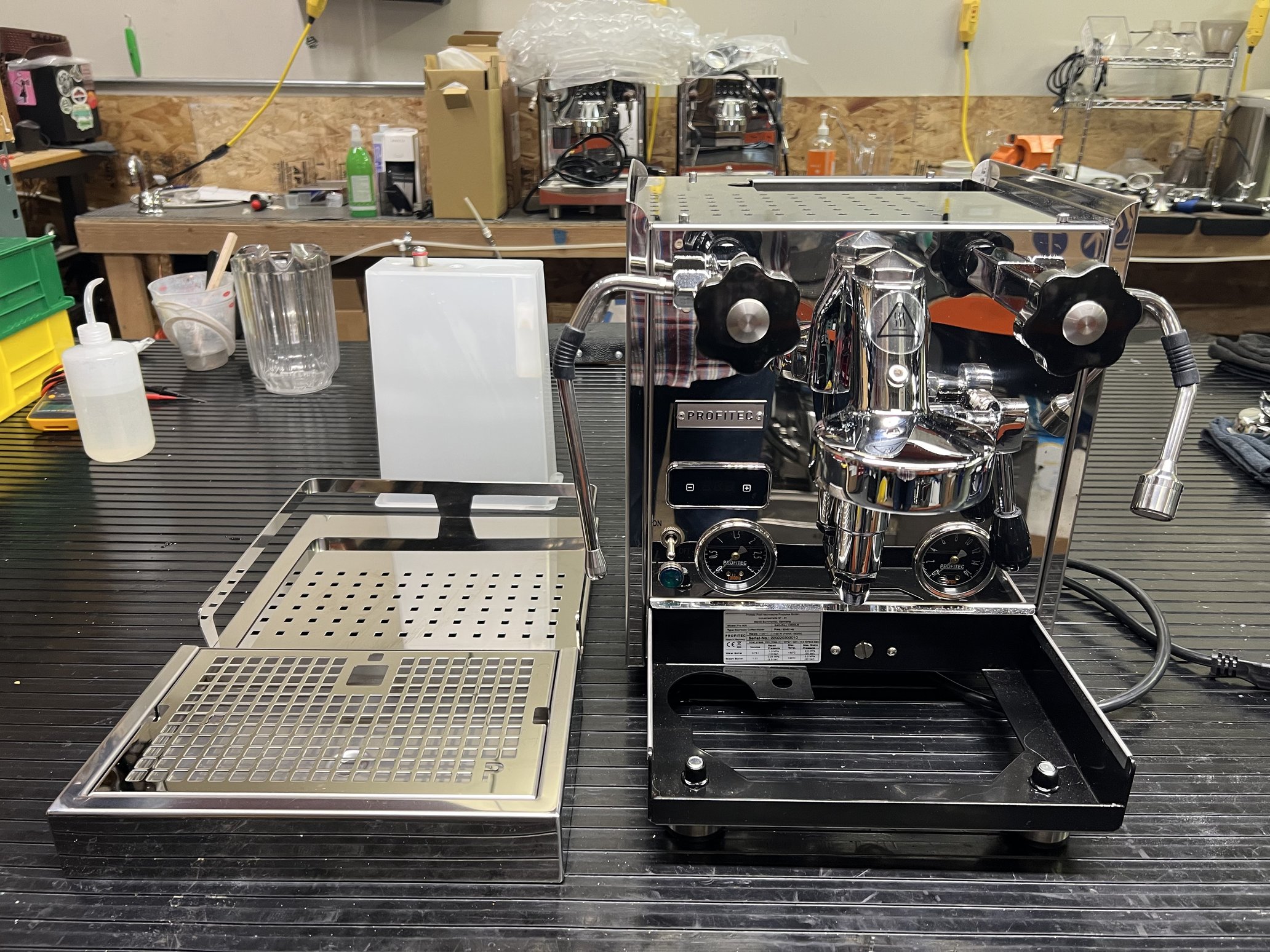 Profitec Pro 600: Removing the Panels