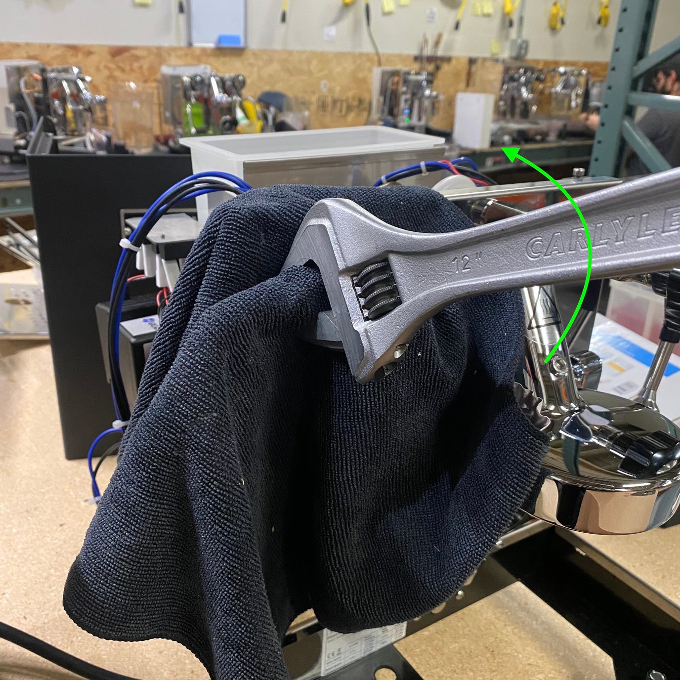 Profitec Pro 600: Replacing the Steam/Hot Water Wand Teflon Gasket