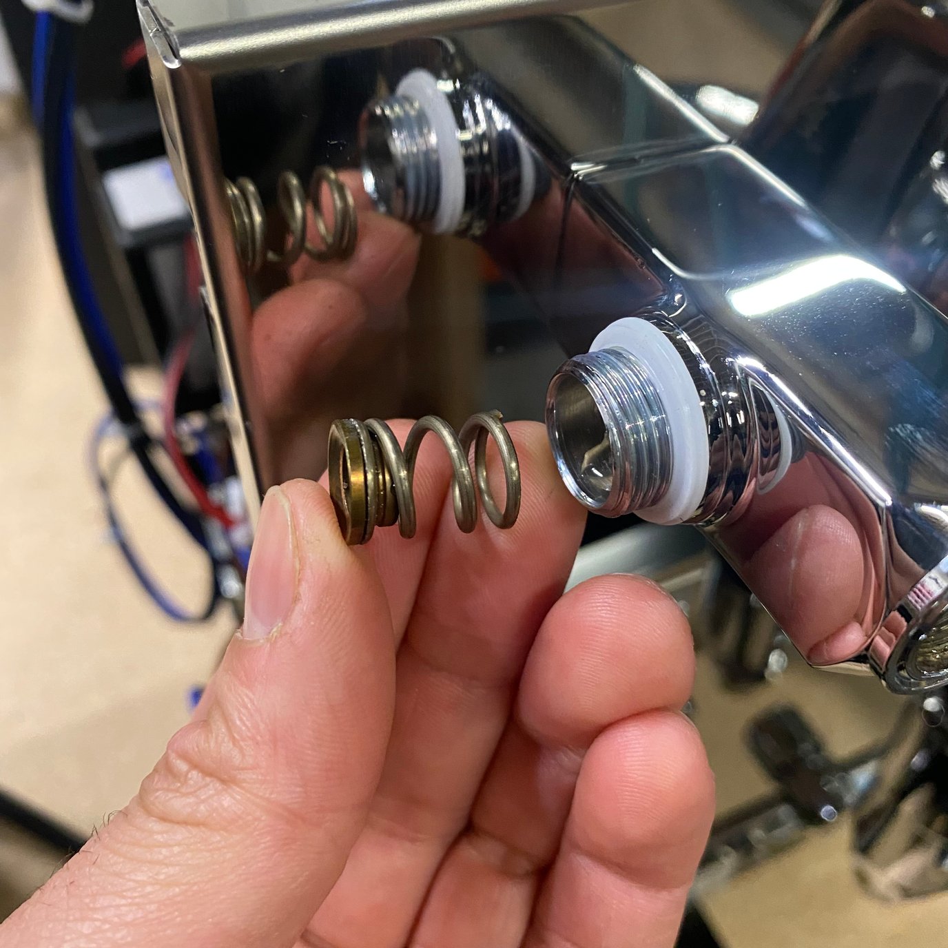 Profitec Pro 600: Replacing the Steam/Hot Water Wand Teflon Gasket
