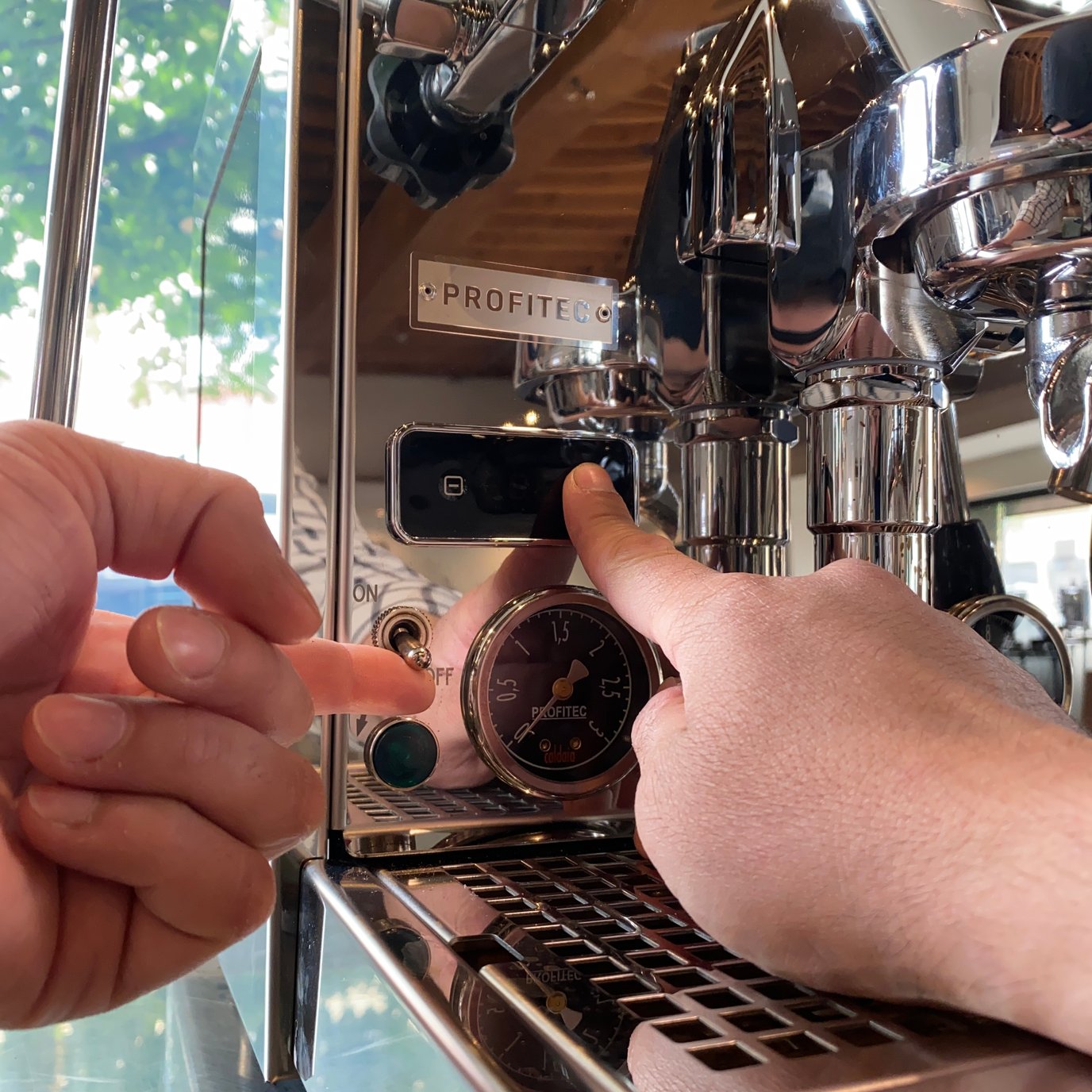 Profitec Pro 600: Reset the PID