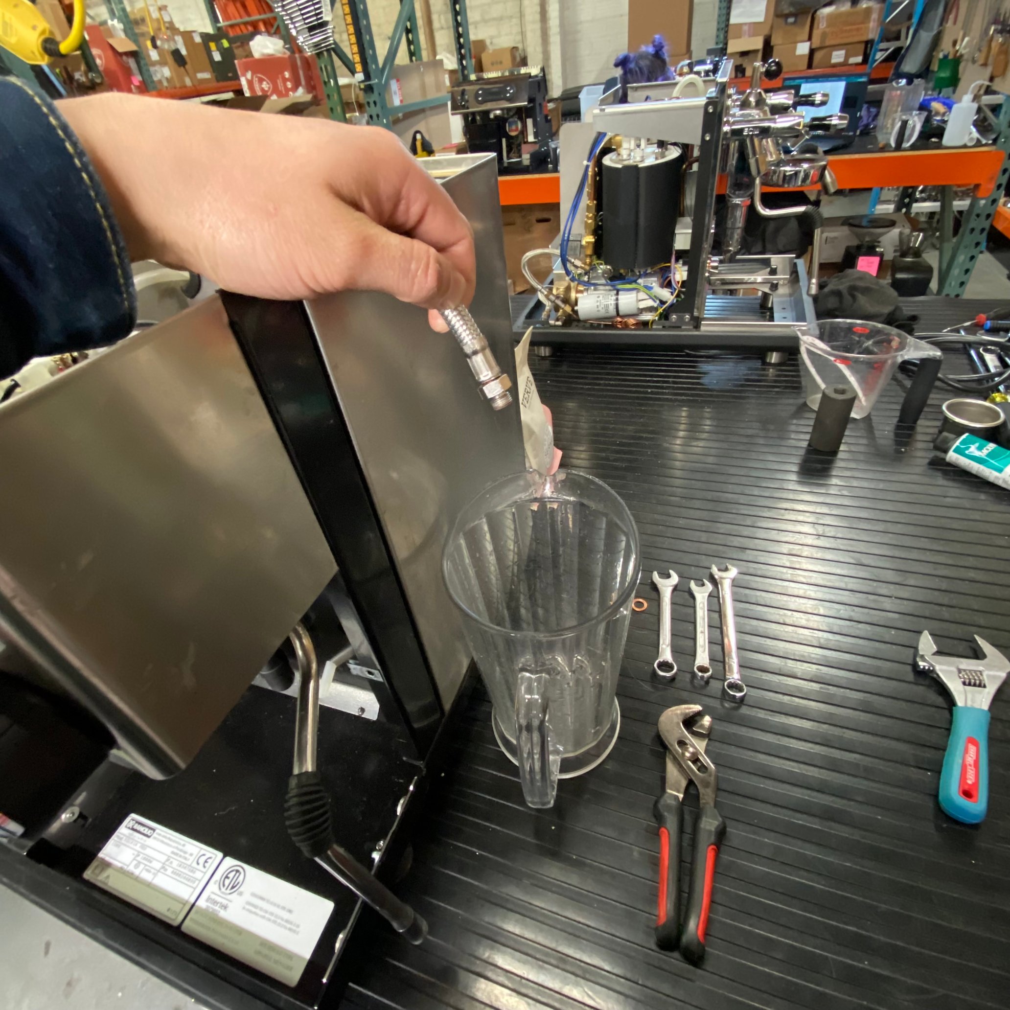 Rancilio Silvia Pro X: Testing the Brew Circuit Flow Path