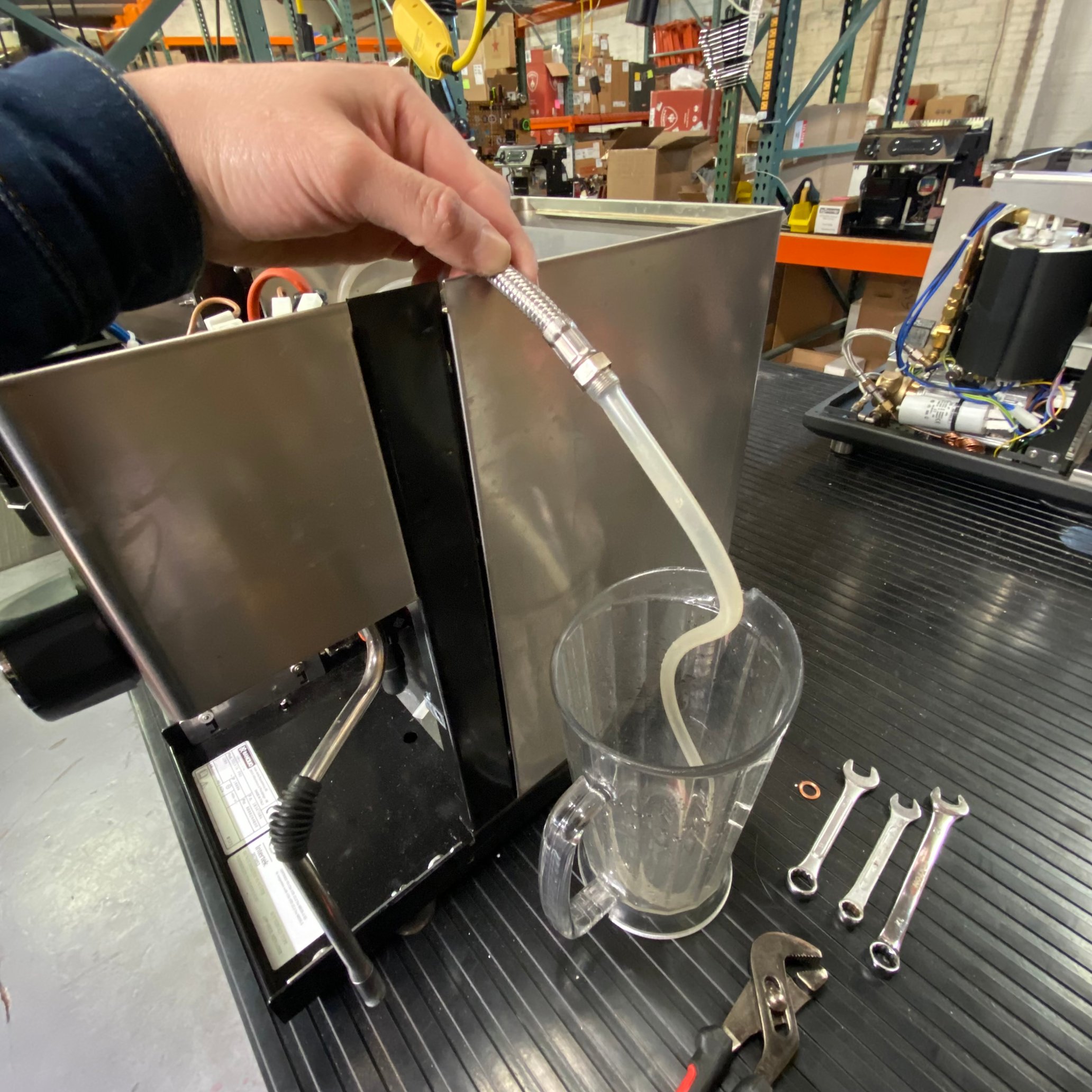 Rancilio Silvia Pro X: Testing the Brew Circuit Flow Path