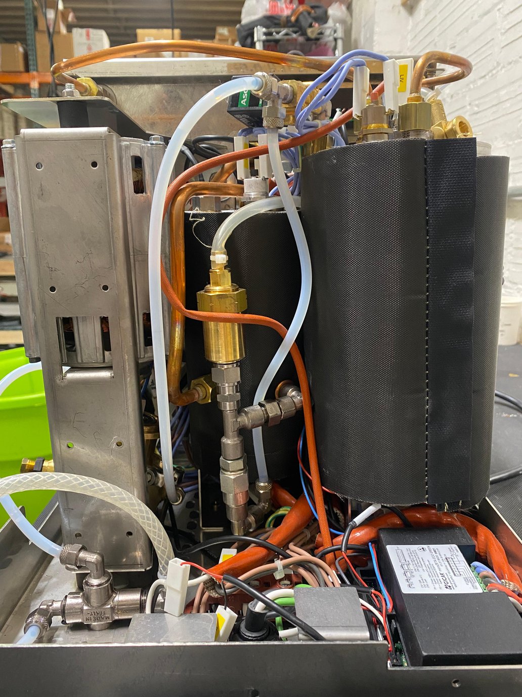 LUCCA M58: Cleaning Inlet Check Valve